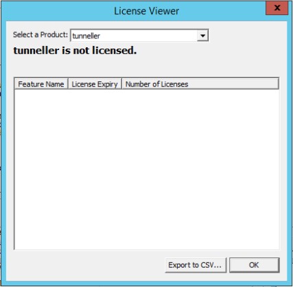 Why I am getting ‘tunneller is not licensed’ displayed when activating ...